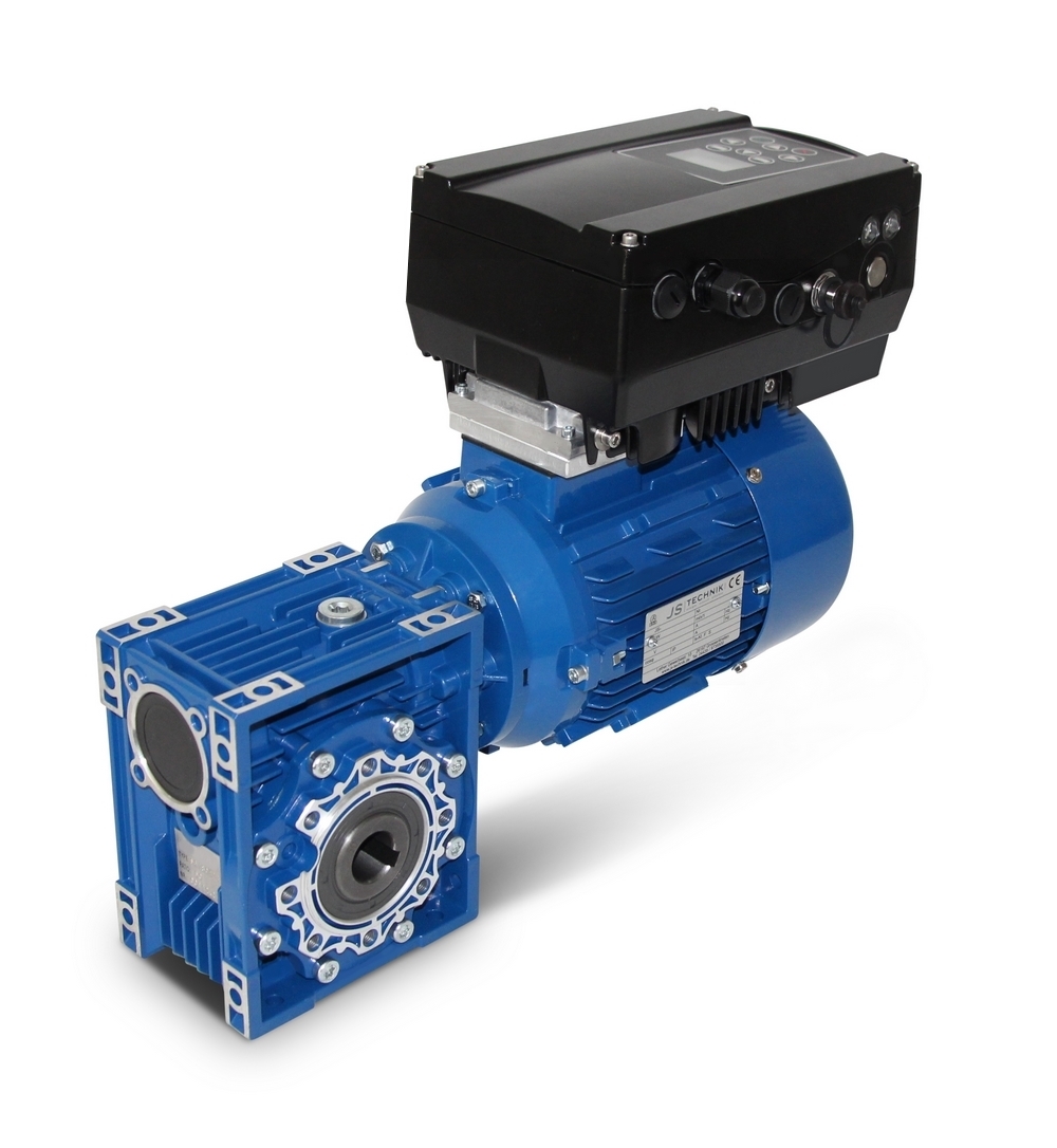 Worm gear motor with integrated frequency inverter ED400 150-132M-4 - 7 ...